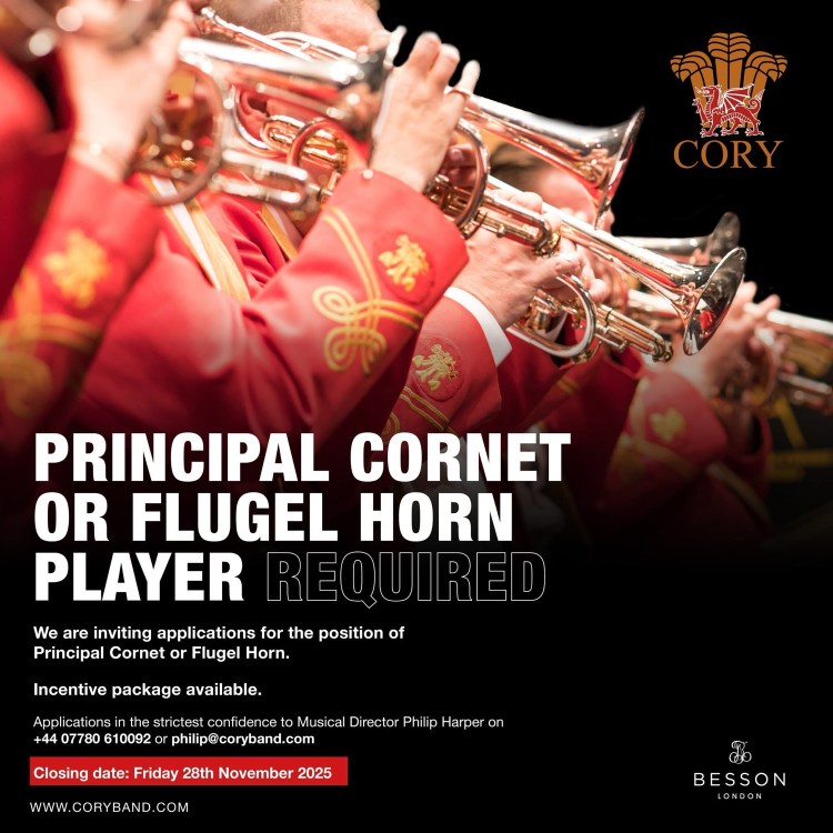 Tom Hutchinson quitte le Cory Band et rejoindra le Black Dyke ...